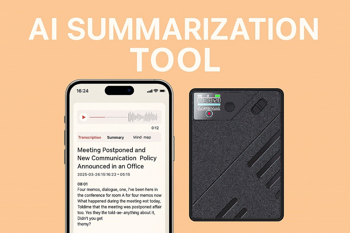 AI Summarization Tool: The Future of Professional Audio Processing – UMEVO