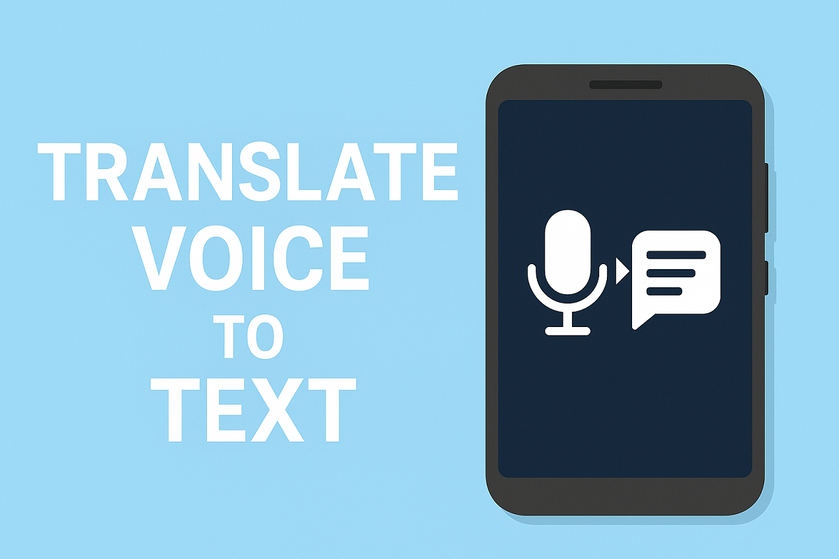 Voice to Text Translation: Instant, Accurate, and Versatile Applicatio ...